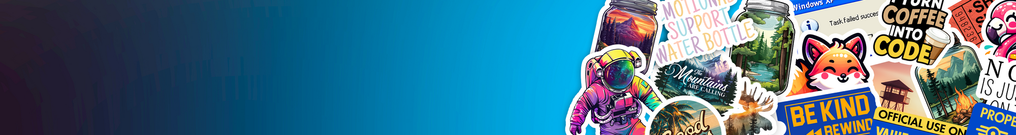 Sticker Lodge | Create & Shop Premium Die-Cut Vinyl Stickers